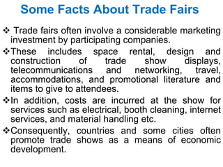 Trade fairs | PPT