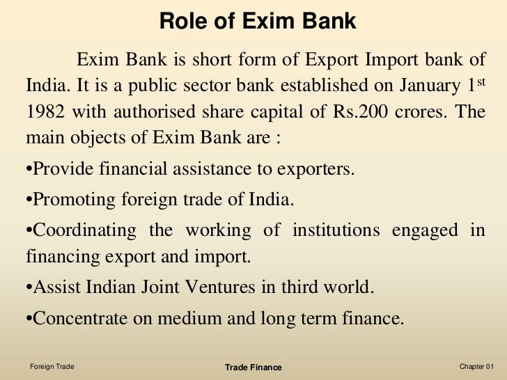 Foreign Trade - An Introduction