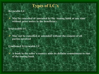 Trade Finance Basics | PPT