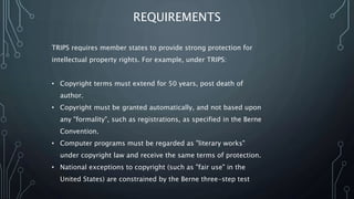 Trade intellectual property rights | PPTX