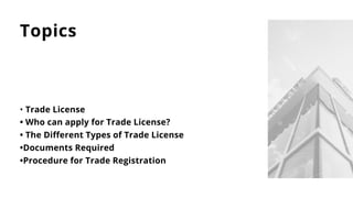 Trade license | PDF