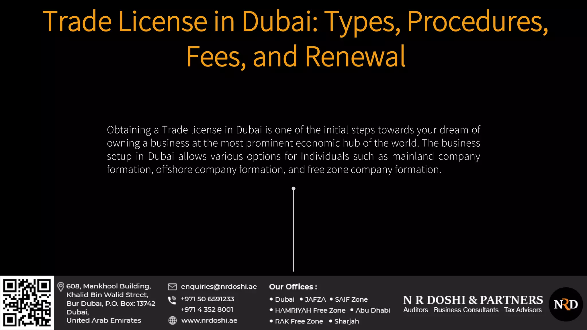 Trade license in dubai types, procedures, fees, and renewal | PDF