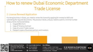 Trade license in dubai types, procedures, fees, and renewal | PDF