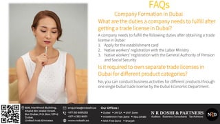 Trade license in dubai types, procedures, fees, and renewal | PDF