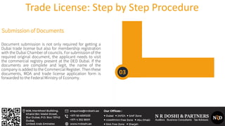 Trade license in dubai types, procedures, fees, and renewal | PDF