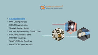 Samiflex Elastic Couplings | PPTX | Telecommunications Industry ...