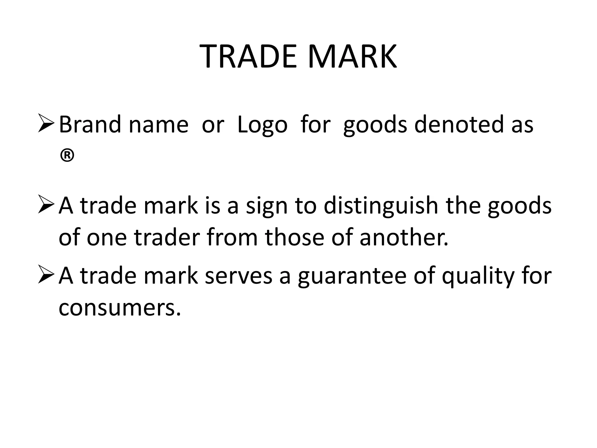 Trade mark | PPTX