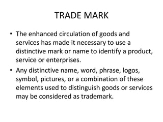 Trade mark | PPTX