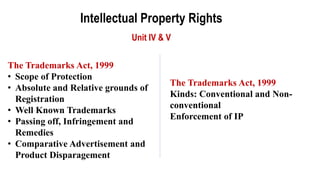 Indian Trademark Act 1999 Basics and Case Studies | PDF