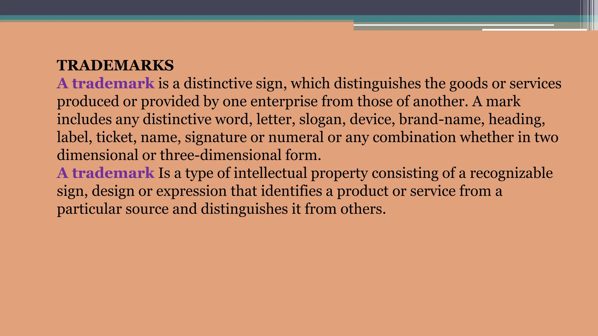 trademark Act ( cap 506 ).ppt Kenyan act | PPTX