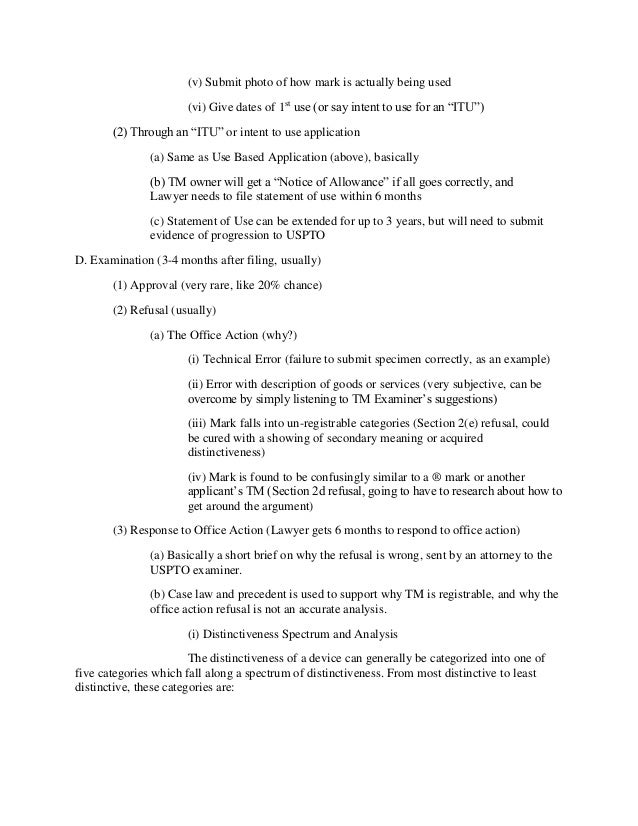Trademark analysis (steps, concerns, and issue spotting)