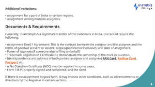 Trademark Assignment Process: Step-by-Step Overview | PPTX