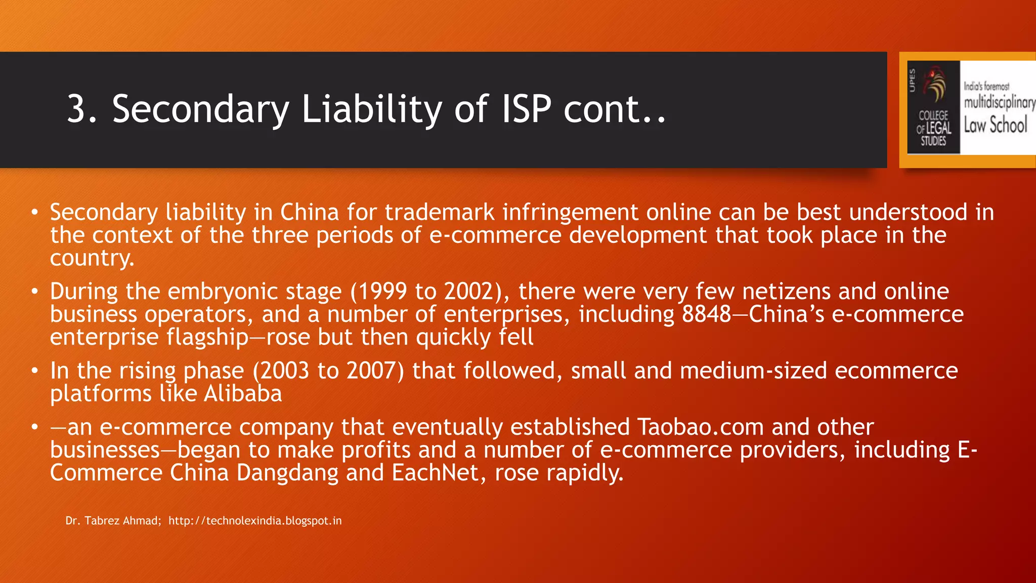 Trademark Infringements in E-commerce: A Comparative Study of India ...