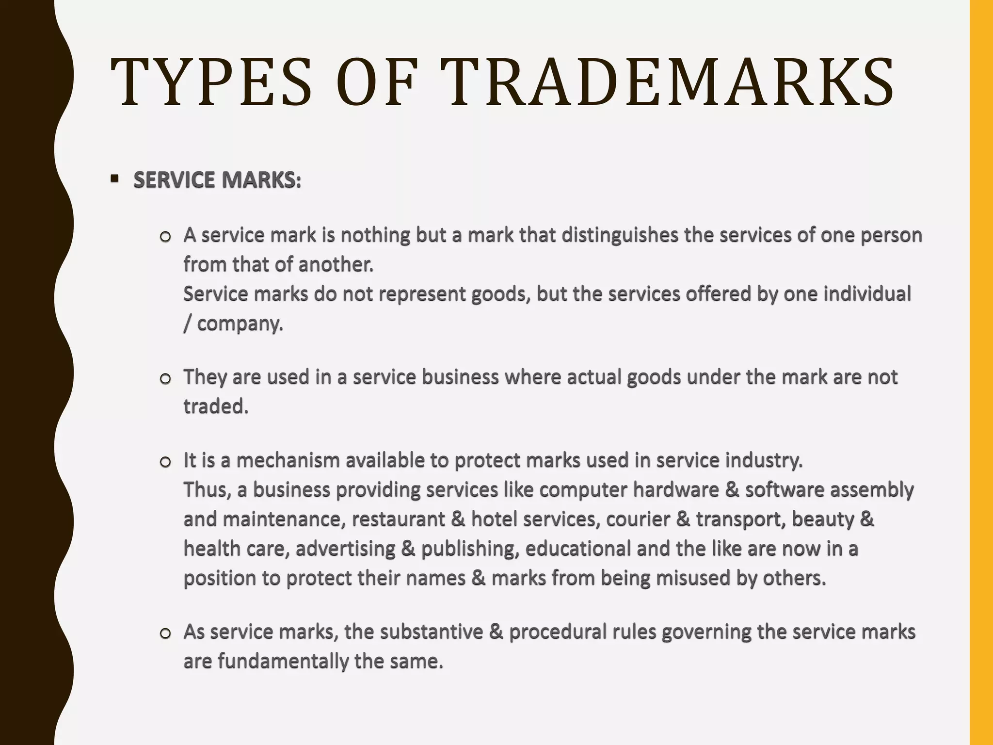 Trademark and It's Types | PPTX