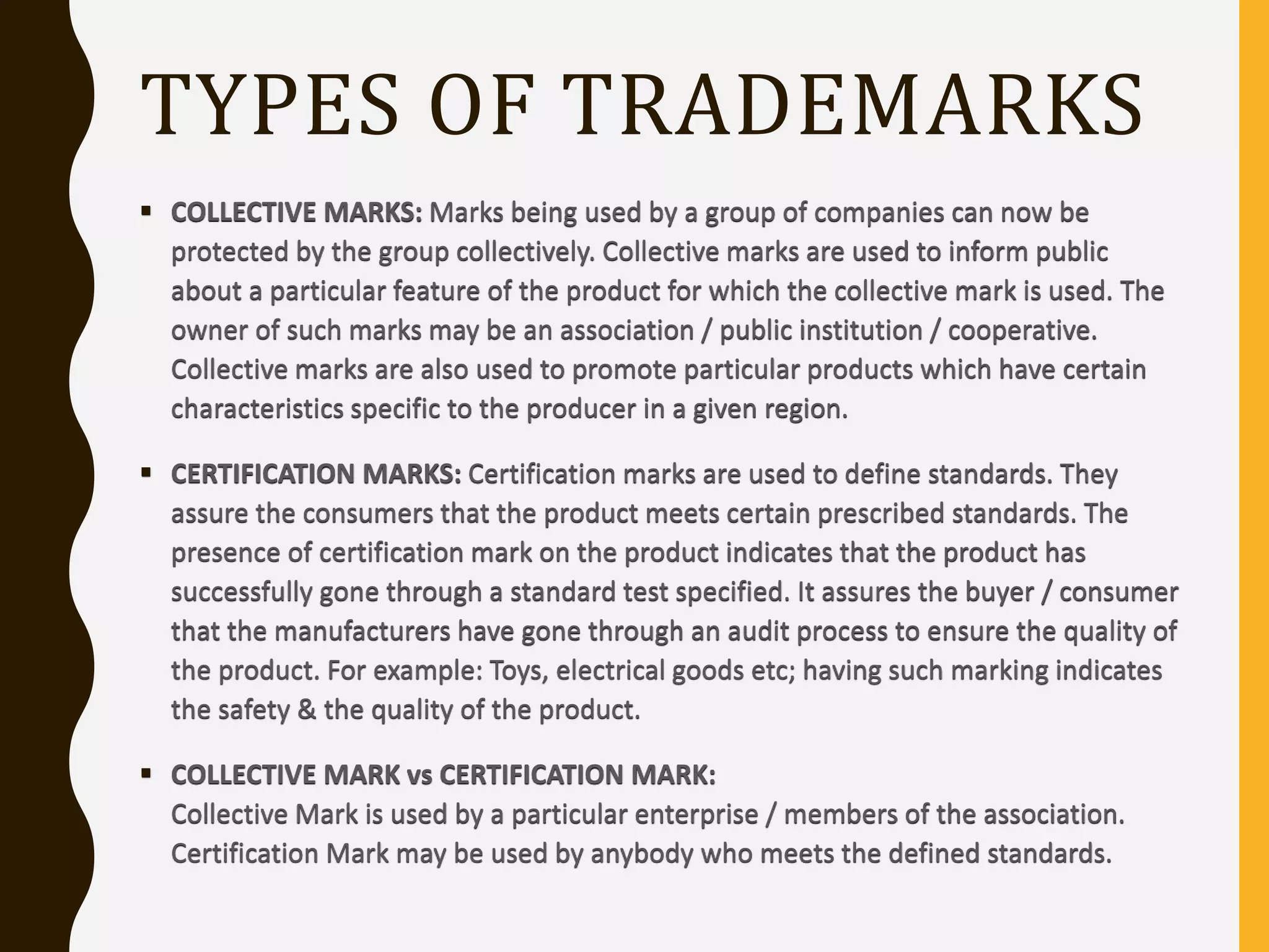 Trademark and It's Types | PPTX