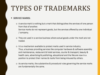 Trademark and It's Types | PPTX