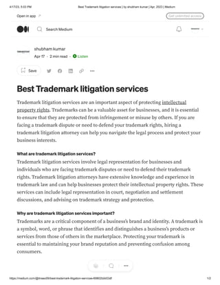 Trademark litigation services.pdf