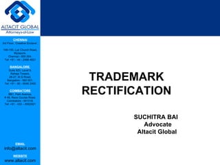 Trademark rectification | PPT
