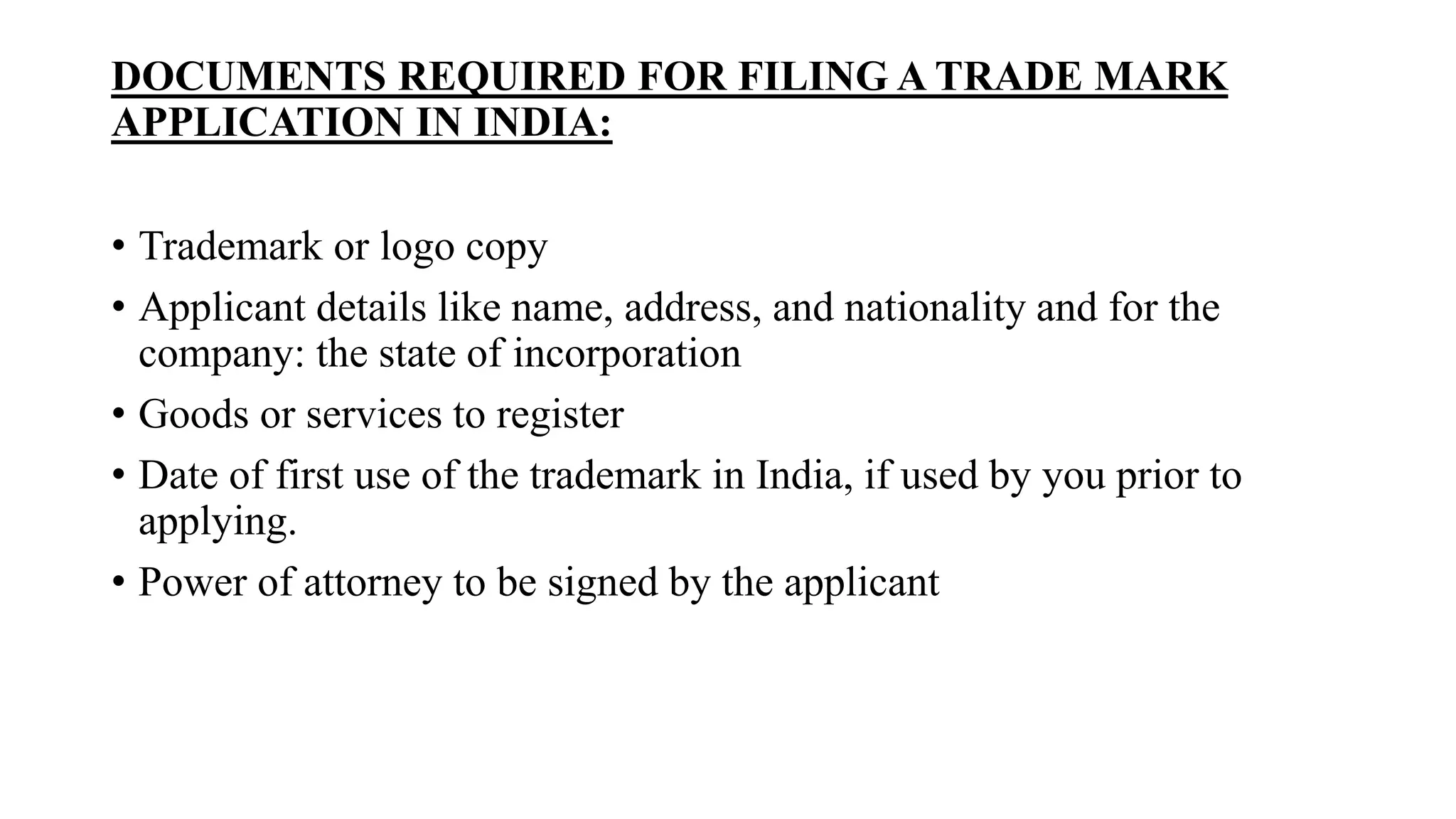 Trade mark registration | PPTX
