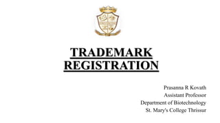 Trade mark registration | PPTX