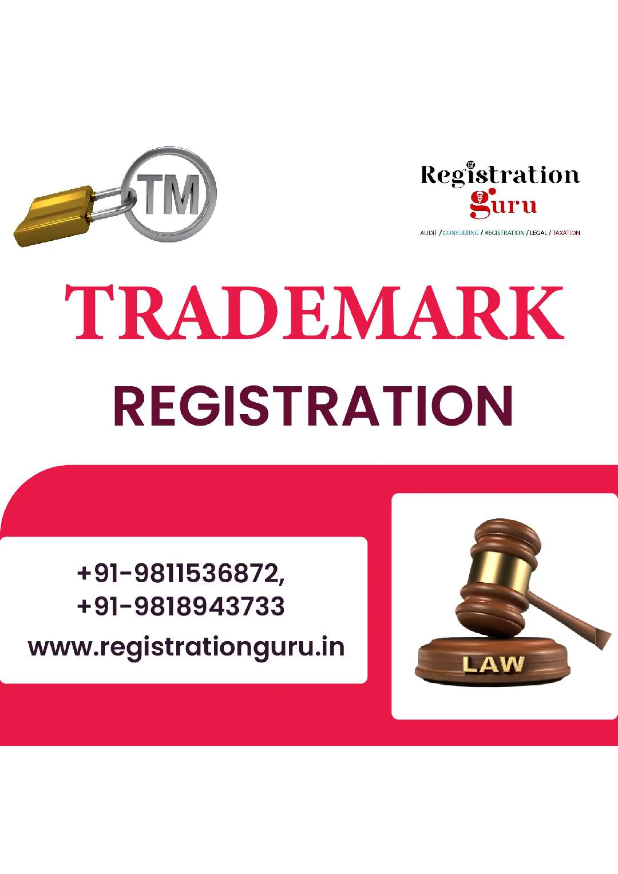 Trademark Registration in India with registrationguru | PDF