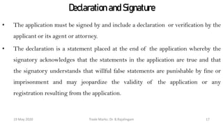 Trade mark registration processes | PDF