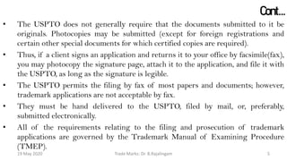 Trade mark registration processes | PDF