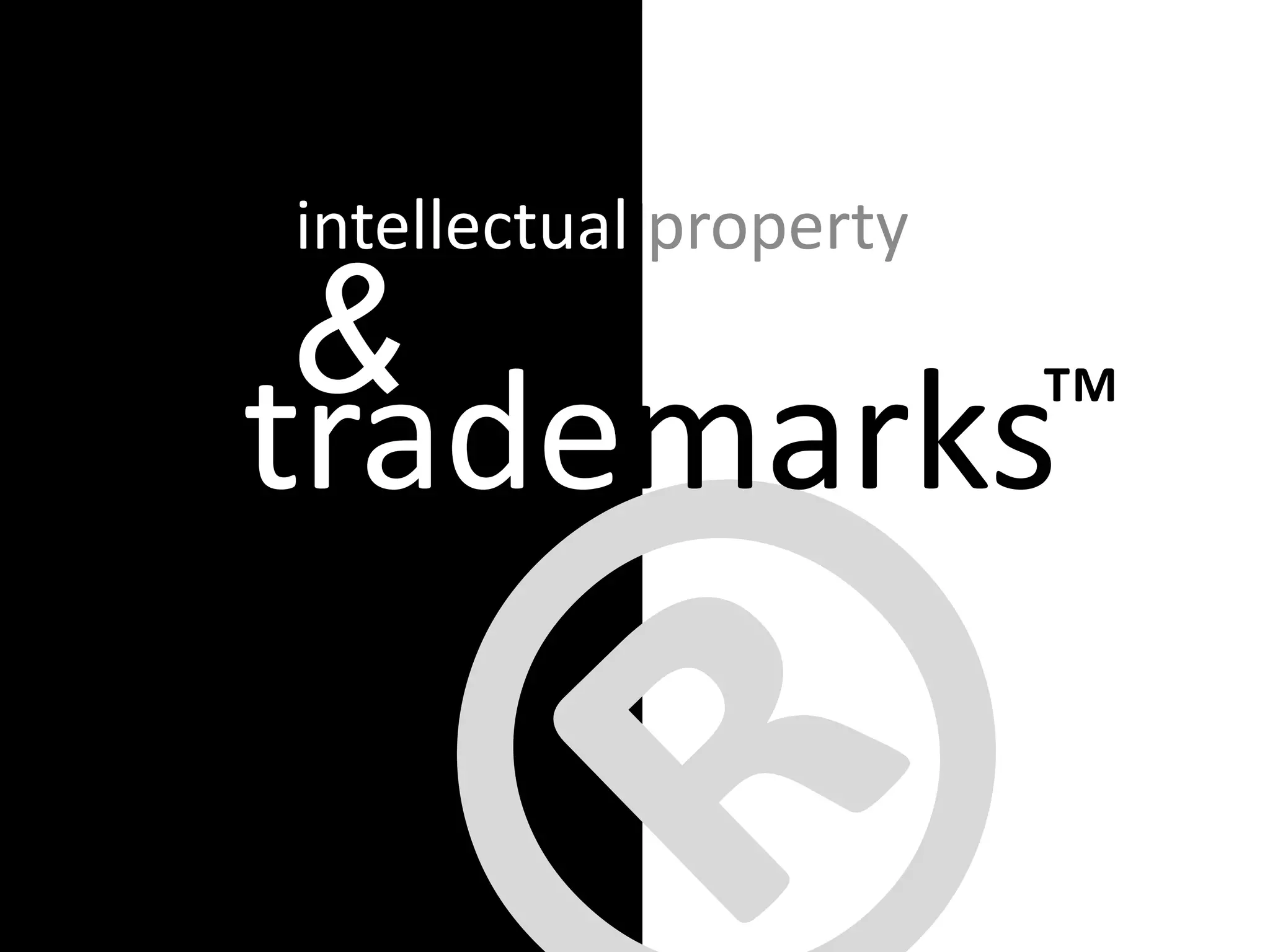 Trademarks - an overview (Australia) | PPTX