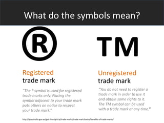 Trademarks australia store