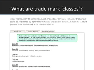 Trademarks - an overview (Australia) | PPTX