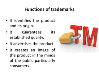 Trademarks act - Legal Environment of Business - Business Law ...