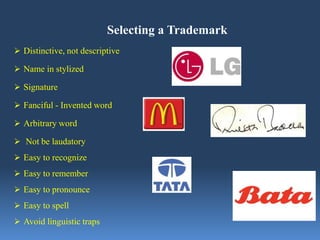 Trade marks, design & copyrights | PPT