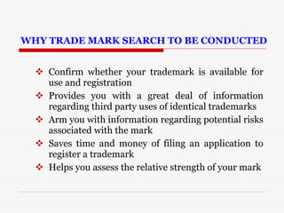 Trademark information store