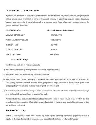 Trademark (Intellectual Property Law) | PDF