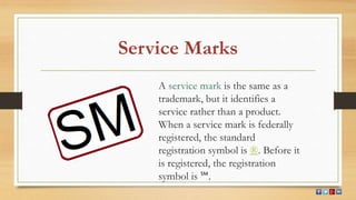 Trademarks, service marks, word marks, copyrights – what, why and how | PPT