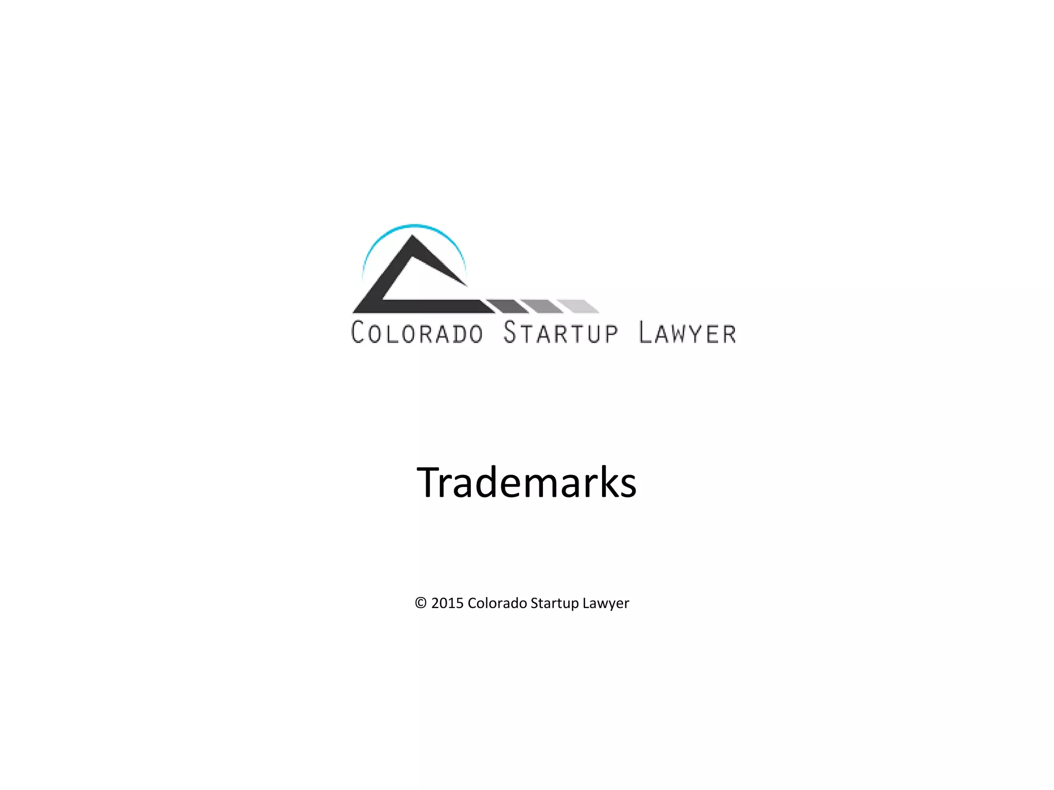 What You Need to Know About Trademarks | PPTX