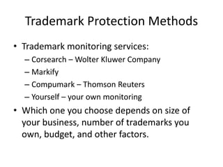 What You Need to Know About Trademarks | PPTX