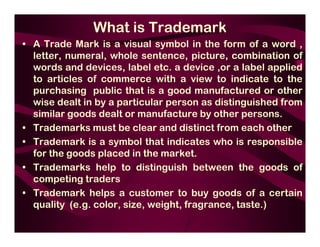 Trademark unit v [compatibility mode] | PDF