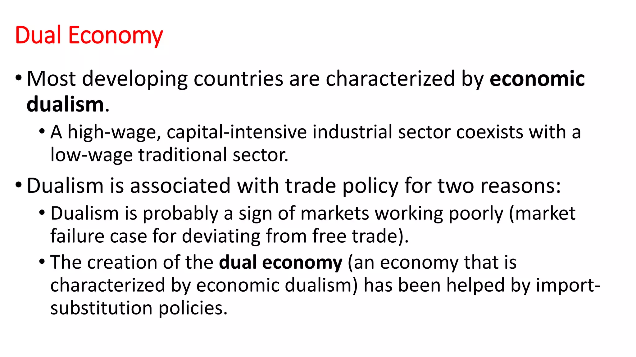 Trade policies in developing Countries | PPTX