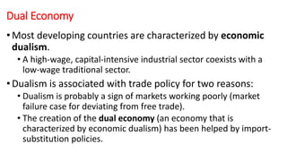 Trade policies in developing Countries | PPTX