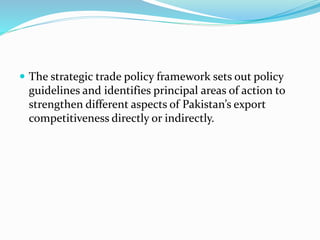 Trade policies of pakistan | PPT | Free Download