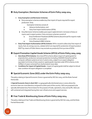 TRADE POLICY OF INDIA | PDF
