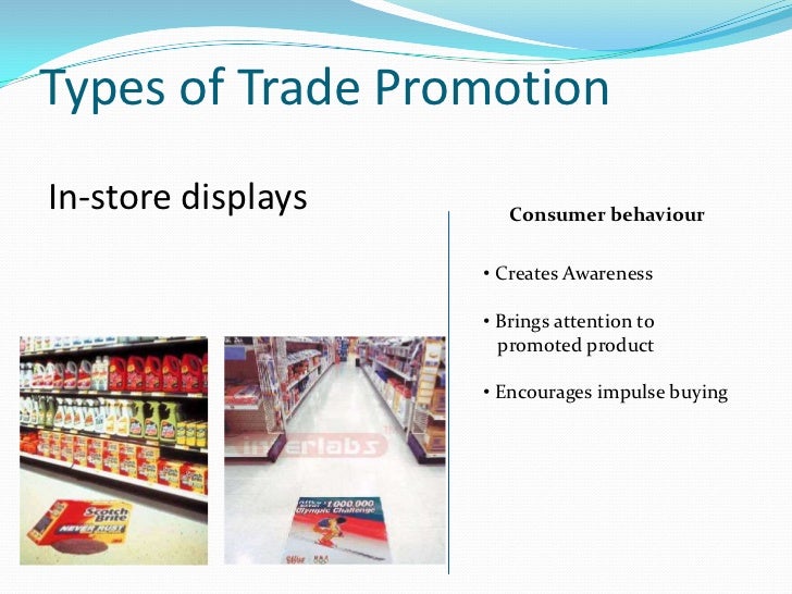 Trade promotion