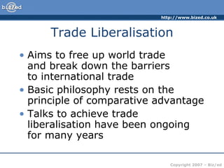 Free Trade Vs Protectionism | PPT
