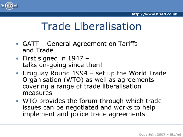 Free Trade Vs Protectionism | PPT