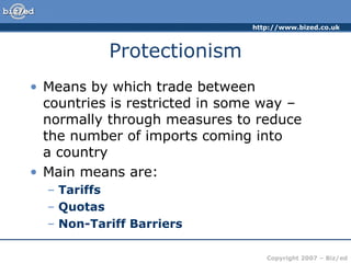 Free Trade Vs Protectionism | PPT