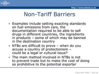 Trade and Protectionism | PPT