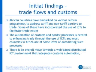eTransform Africa: Regional Trade and Integration | PPTX | Africa ...