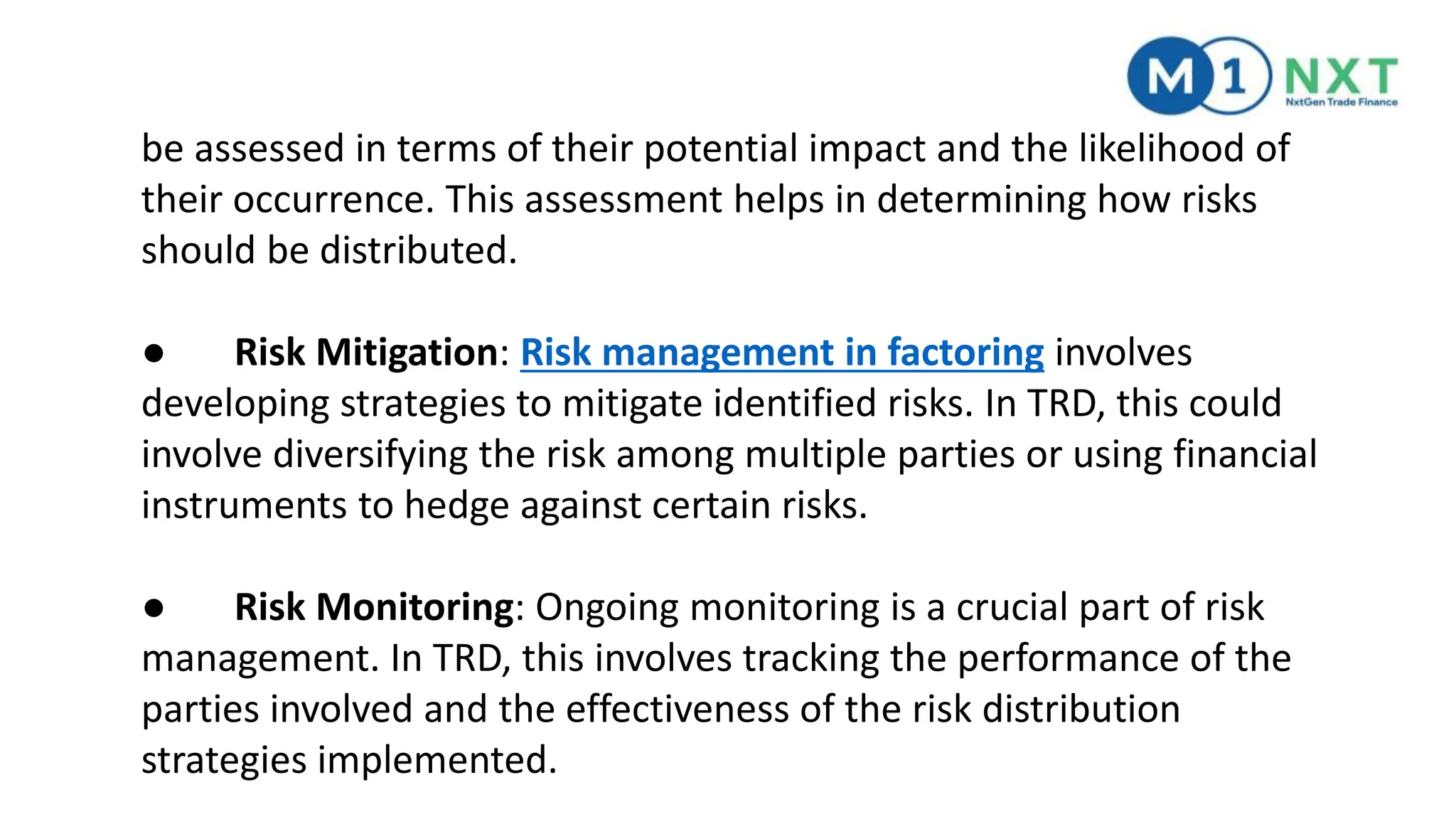 Trade Risk Distribution-A Key to Success.pptx