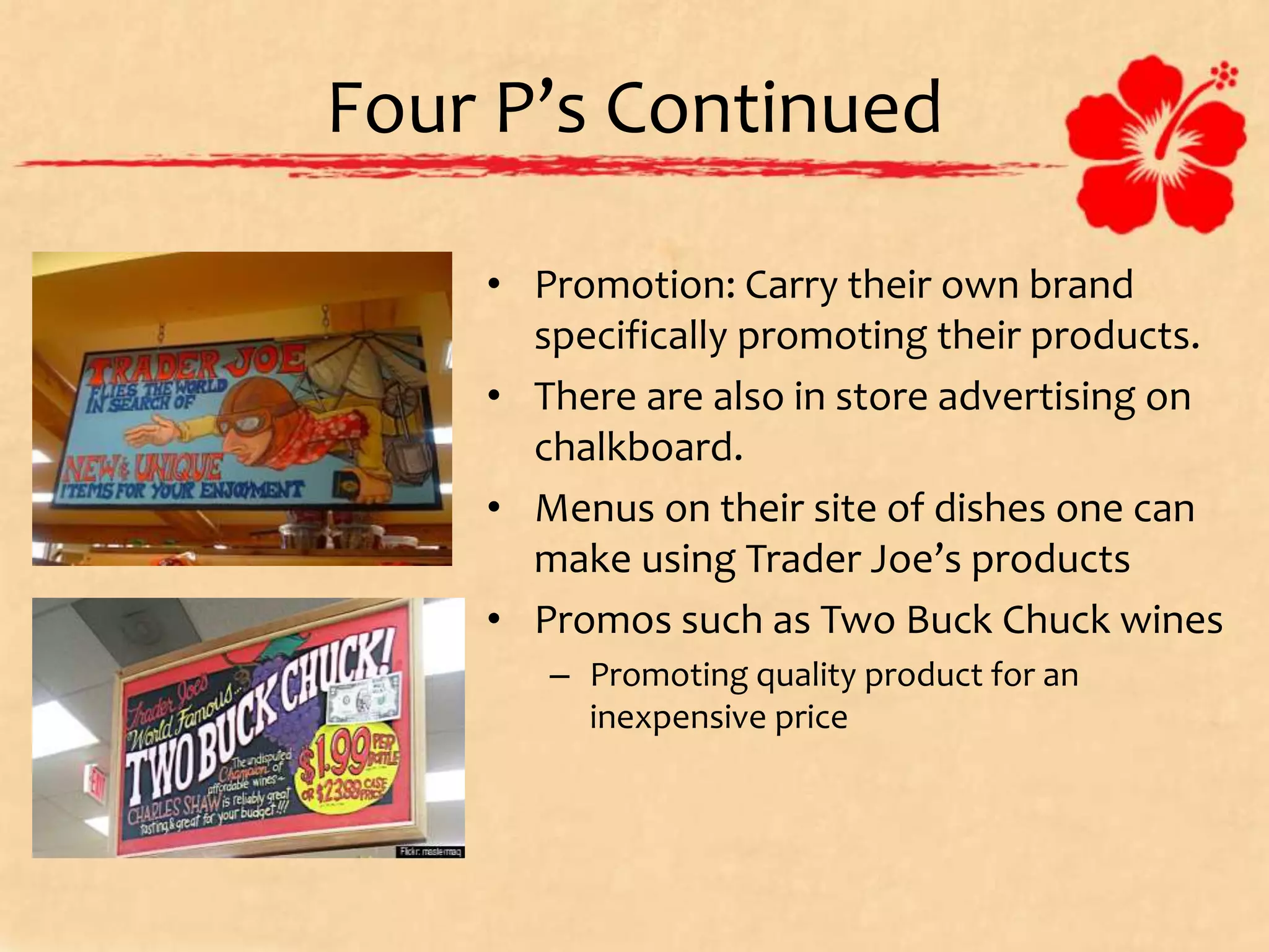 Trader Joe's Advertising/Marketing Campaign | PPTX